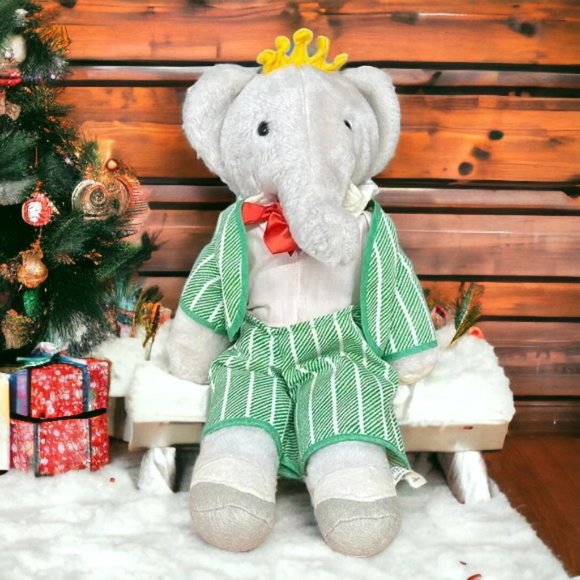 Eden Toys | Toys | Vintage Rare 977 Eden Toys Babar The Elephant ...